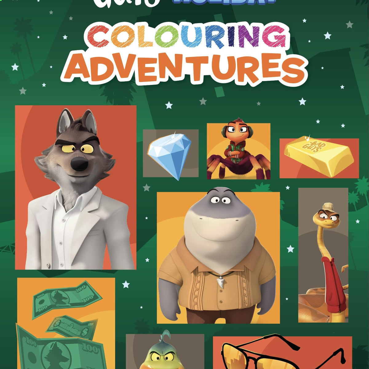 the Bad Guys: A Very Bad Holiday: Colouring Adventures (DreamWorks ...