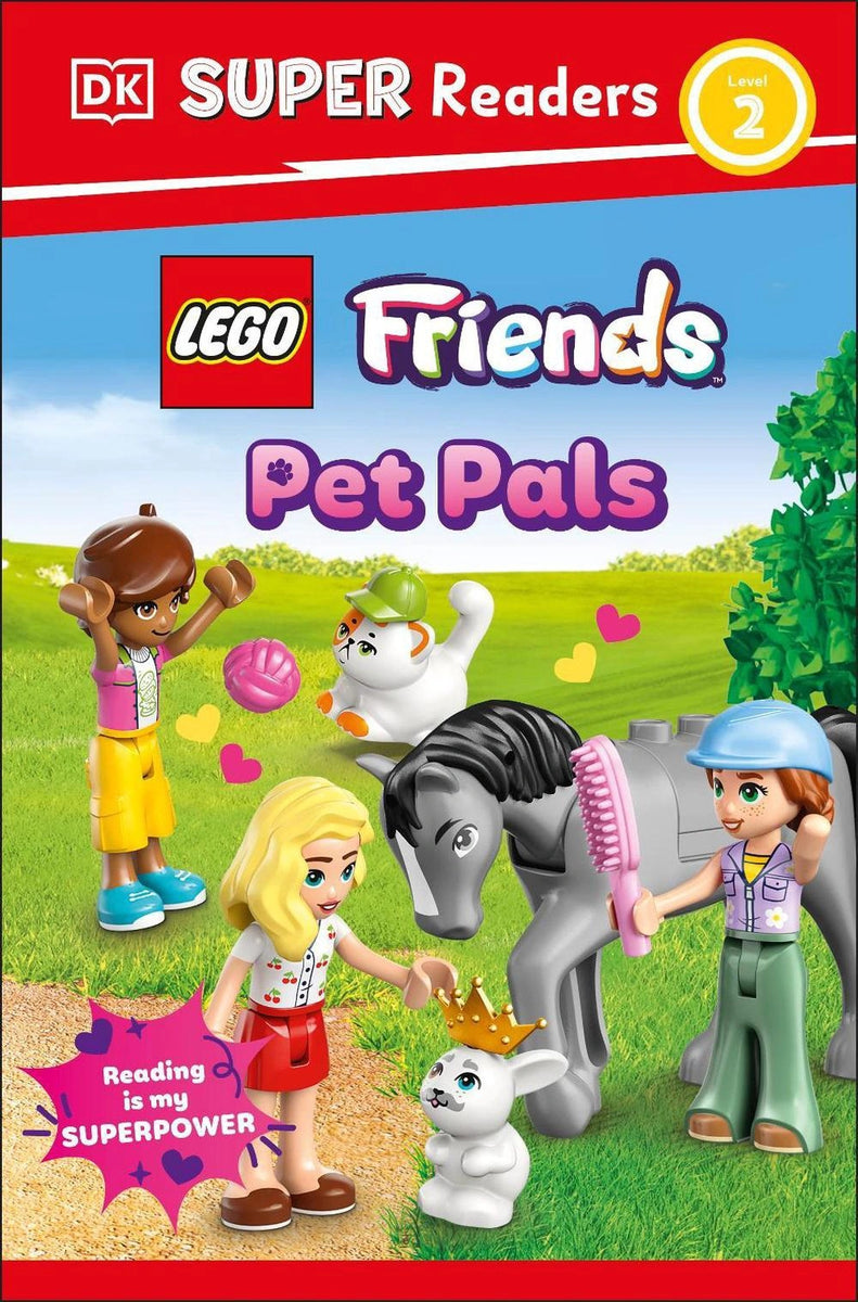 DK Super Readers Level 2 LEGO Friends Pet Pals by DK – Book Hero