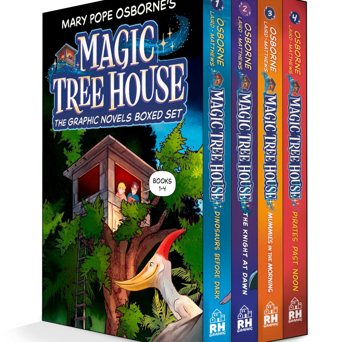 Magic Tree House Graphic Novel Starter Set by Jenny Laird and Mary Pope ...