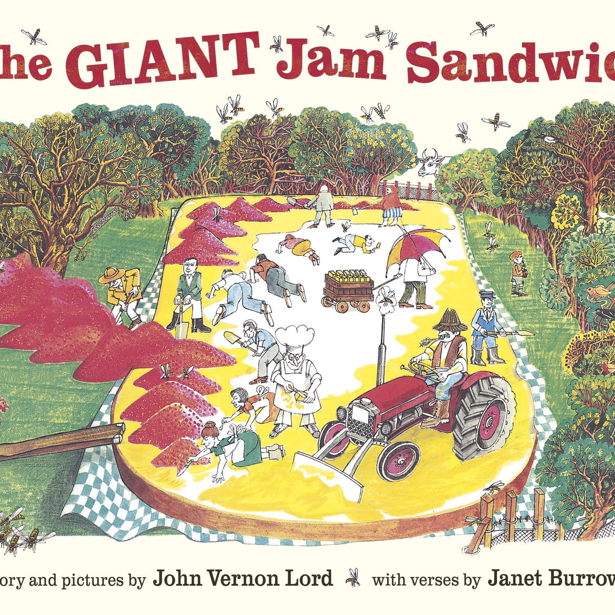 The Giant Jam Sandwich by Janet Burroway and John Vernon Lord – Book Hero