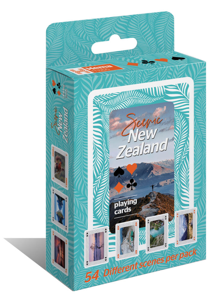 New Zealand Playing Cards by Hema Maps – Book Hero