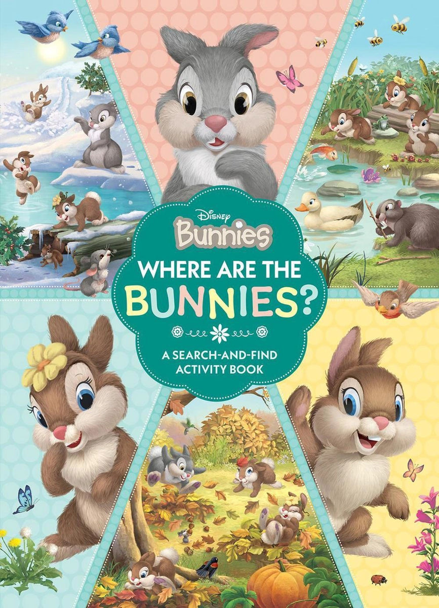 Where are the Bunnies?: A Search-and-Find Activity Book (Disney Bunnie ...