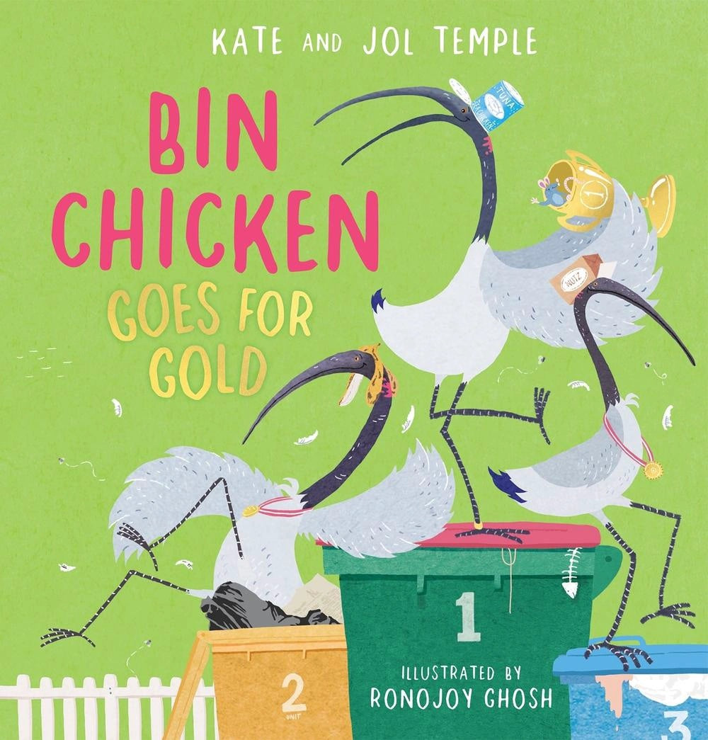 Bin Chicken Goes For Gold by Kate Temple and Jol Temple – Book Hero