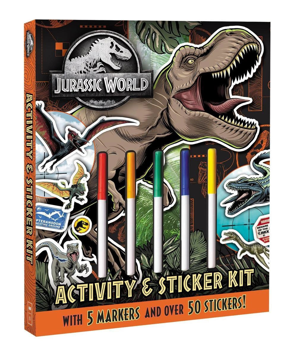 Jurassic World: Activity and Sticker Kit (Universal) – Book Hero