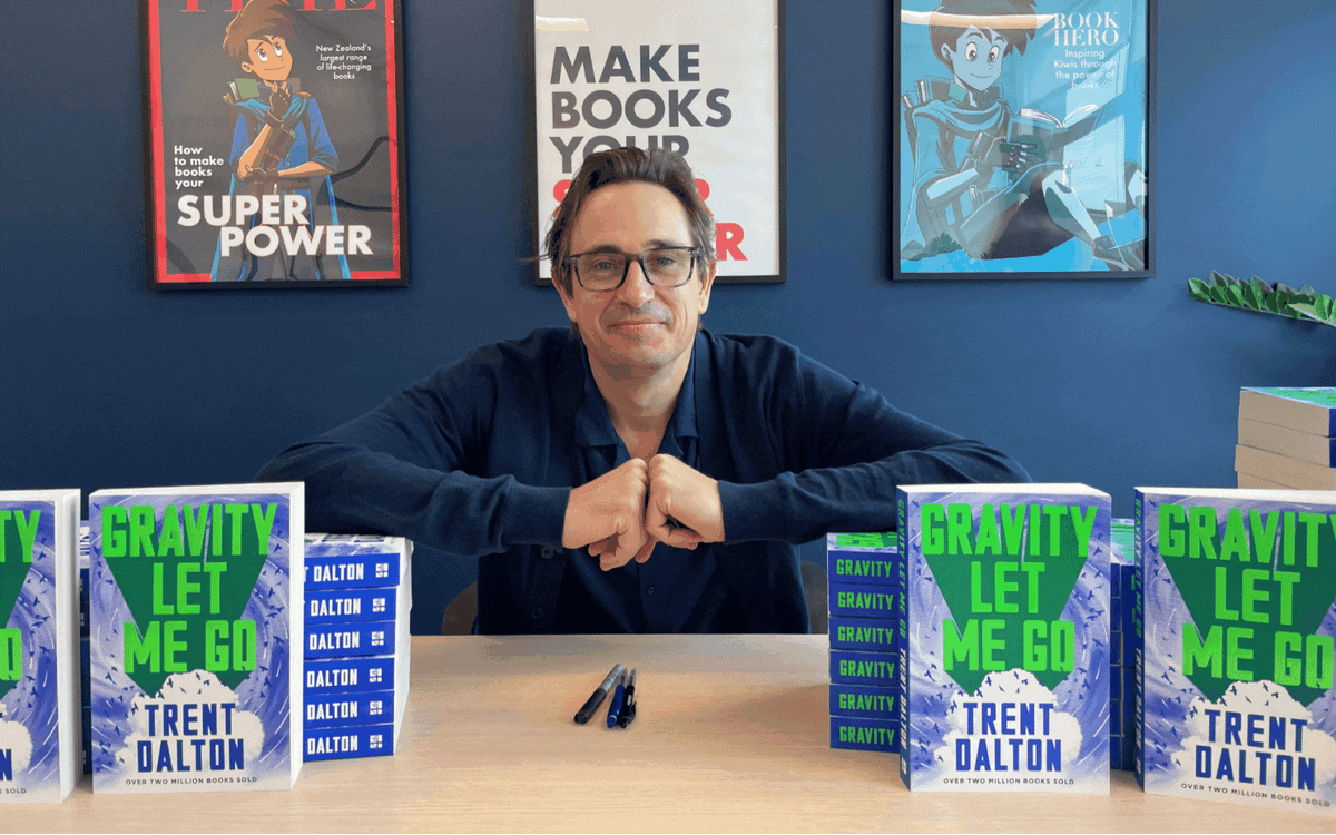 Shaun Johnson and Trent Dalton visit Book Hero HQ!
