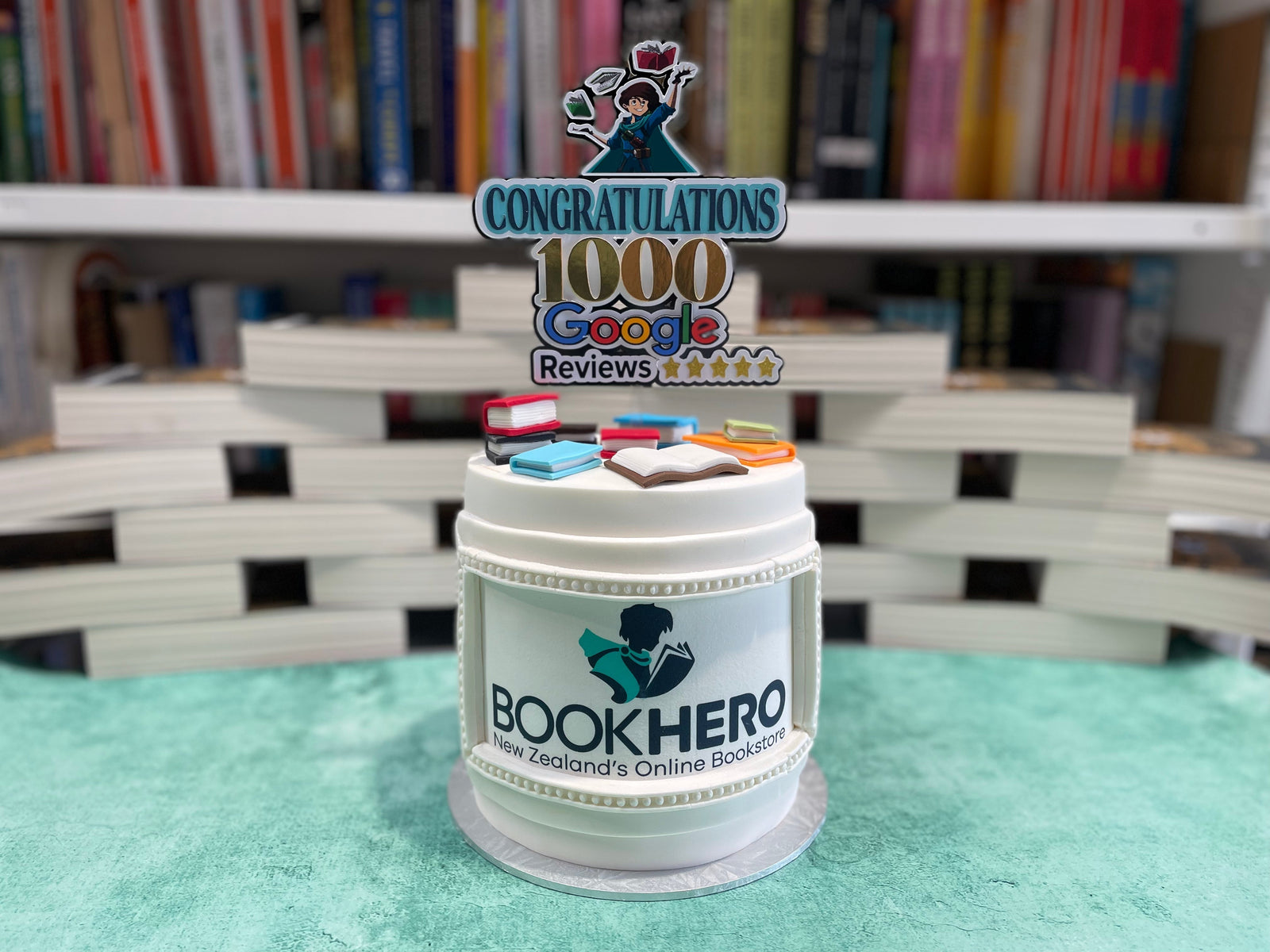 Thank you! 1,000 5-Star Google Reviews – Book Hero