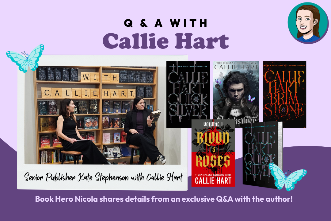 Exclusive Q&A with Callie Hart on Writing Quicksilver – Book Hero