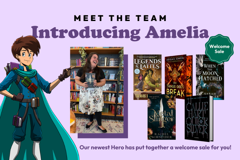 New Hero Alert - Welcome Amelia! – Book Hero