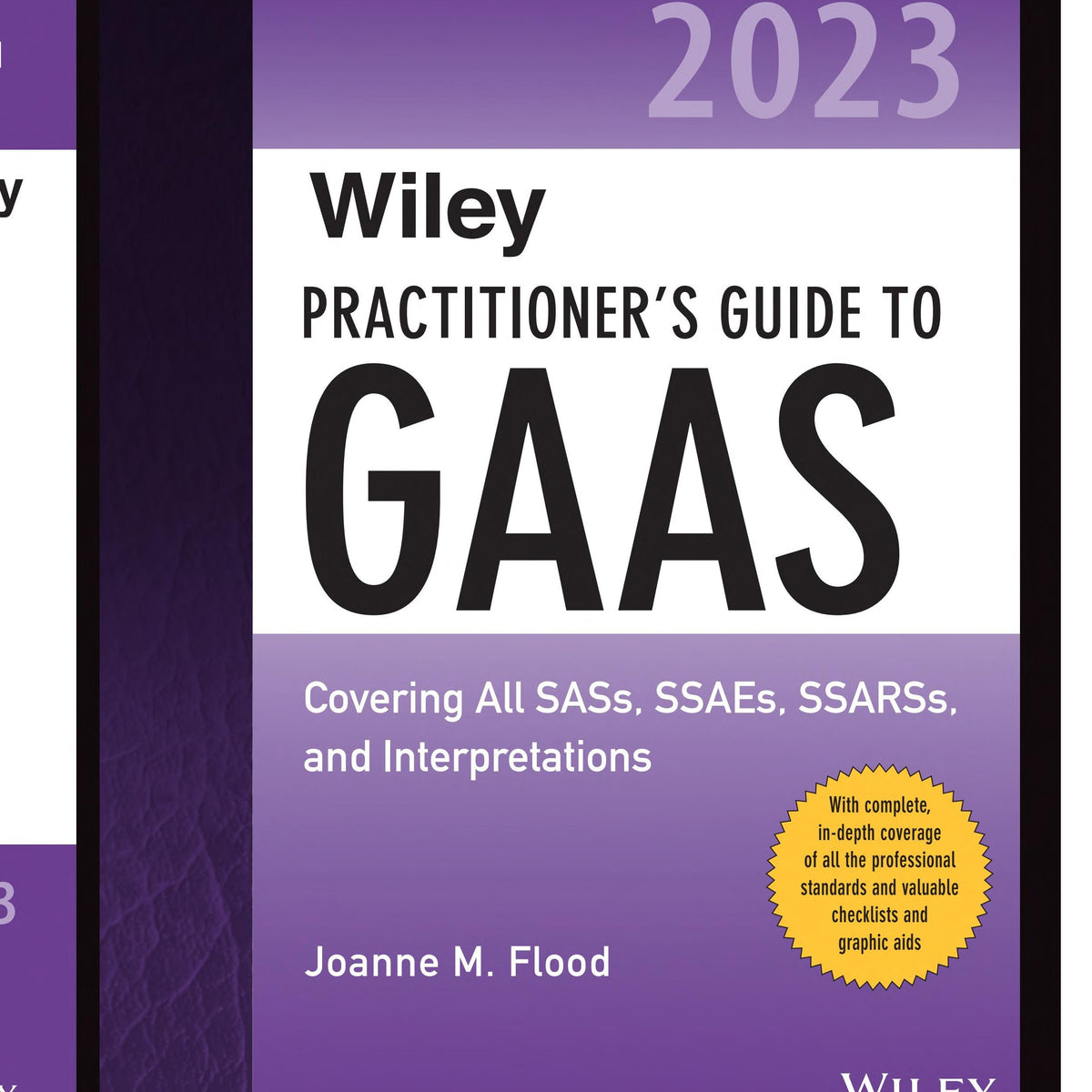 Wiley Practitioner's Guide to GAAS 2023 by Joanne M. Flood – Book Hero