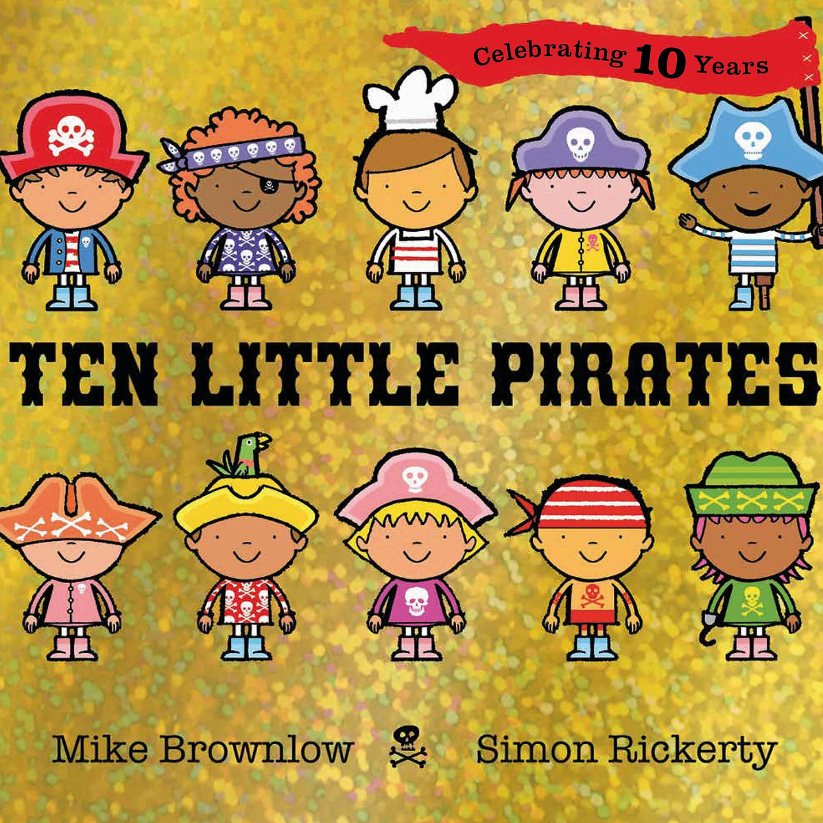Ten Little Pirates 10th Anniversary Edition by Mike Brownlow – Book Hero