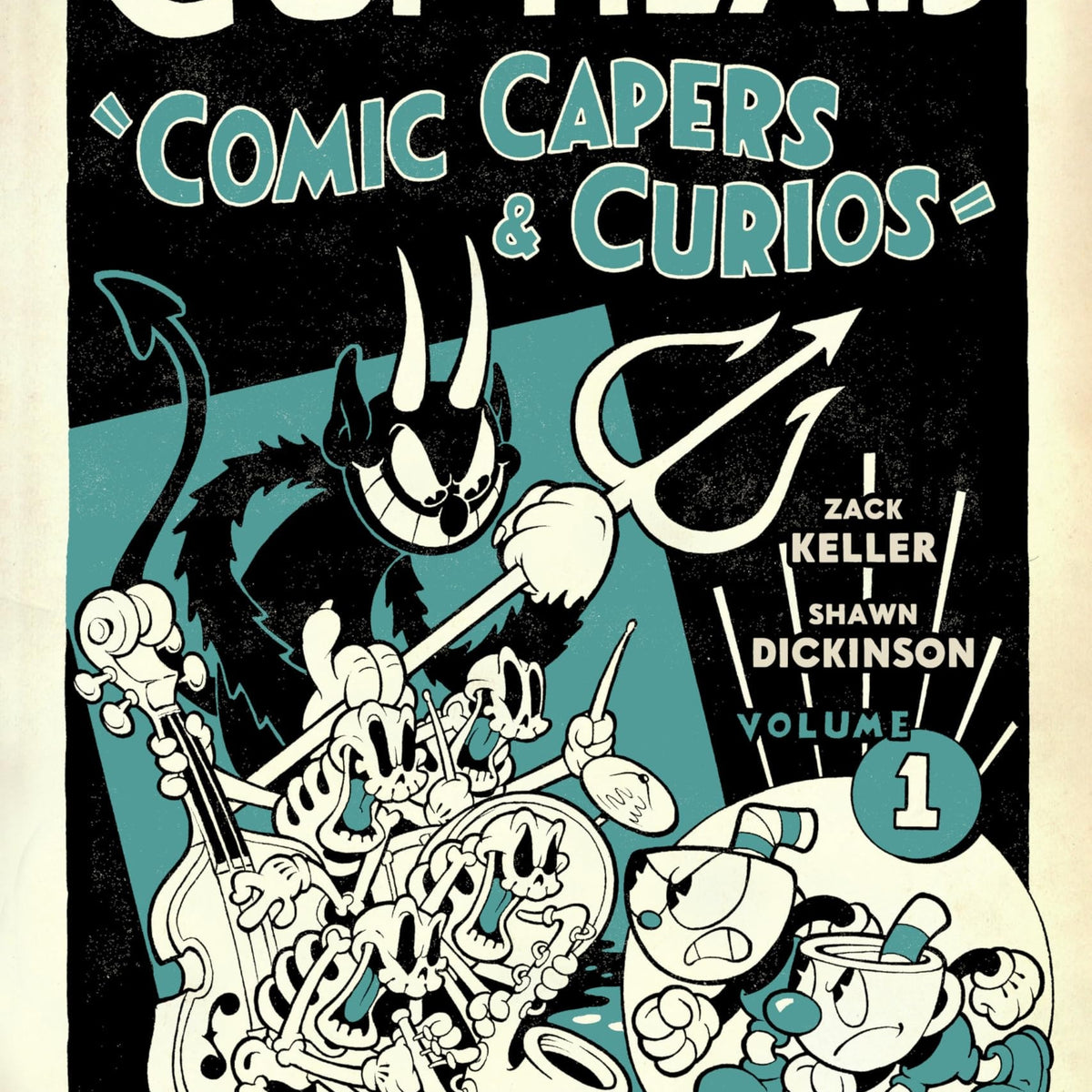 Cuphead Volume 1: Comic Capers & Curios by Zack Keller – Book Hero