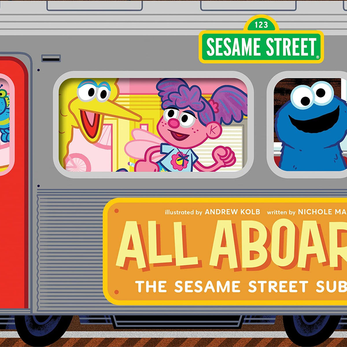 All Aboard! The Sesame Street Subway (An Abrams Extend-a-book) by ...
