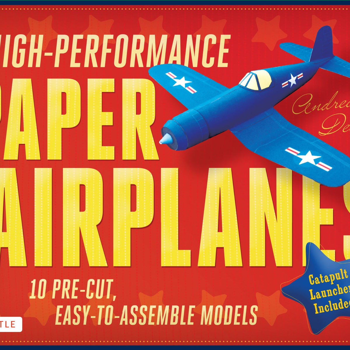High-Performance Paper Airplanes Kit by Andrew Dewar – Book Hero