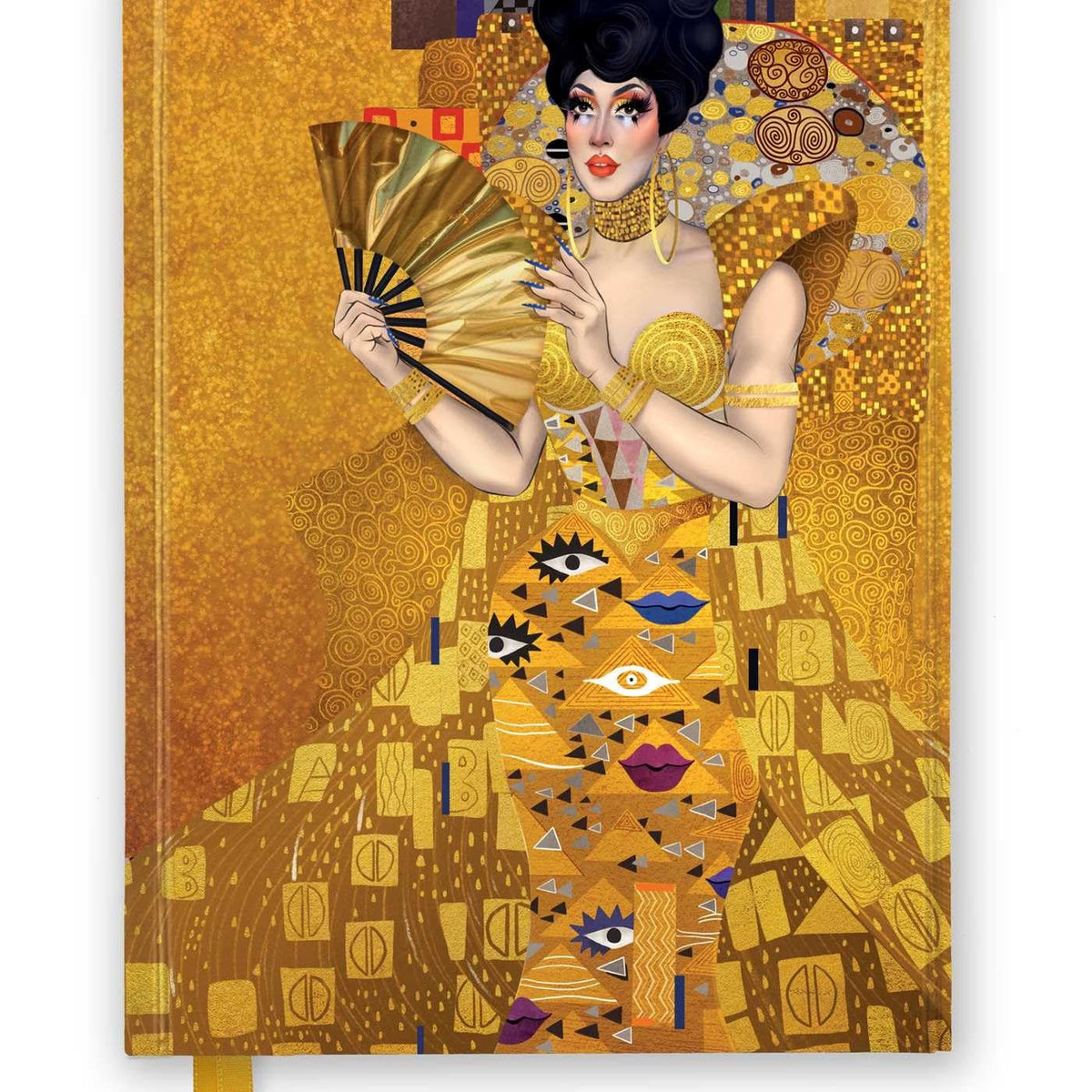 Art of Drag: Portrait of a Golden Queen (Foiled Journal) – Book Hero