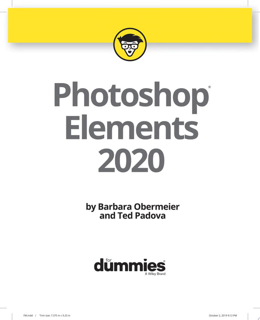 Photoshop Elements 2020 For Dummies by Barbara Obermeier and Ted Padova – Book Hero