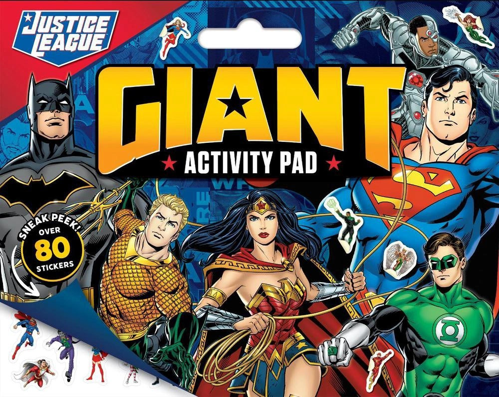 Justice League: Giant Activity Pad (DC Comics: Starring Superman ...