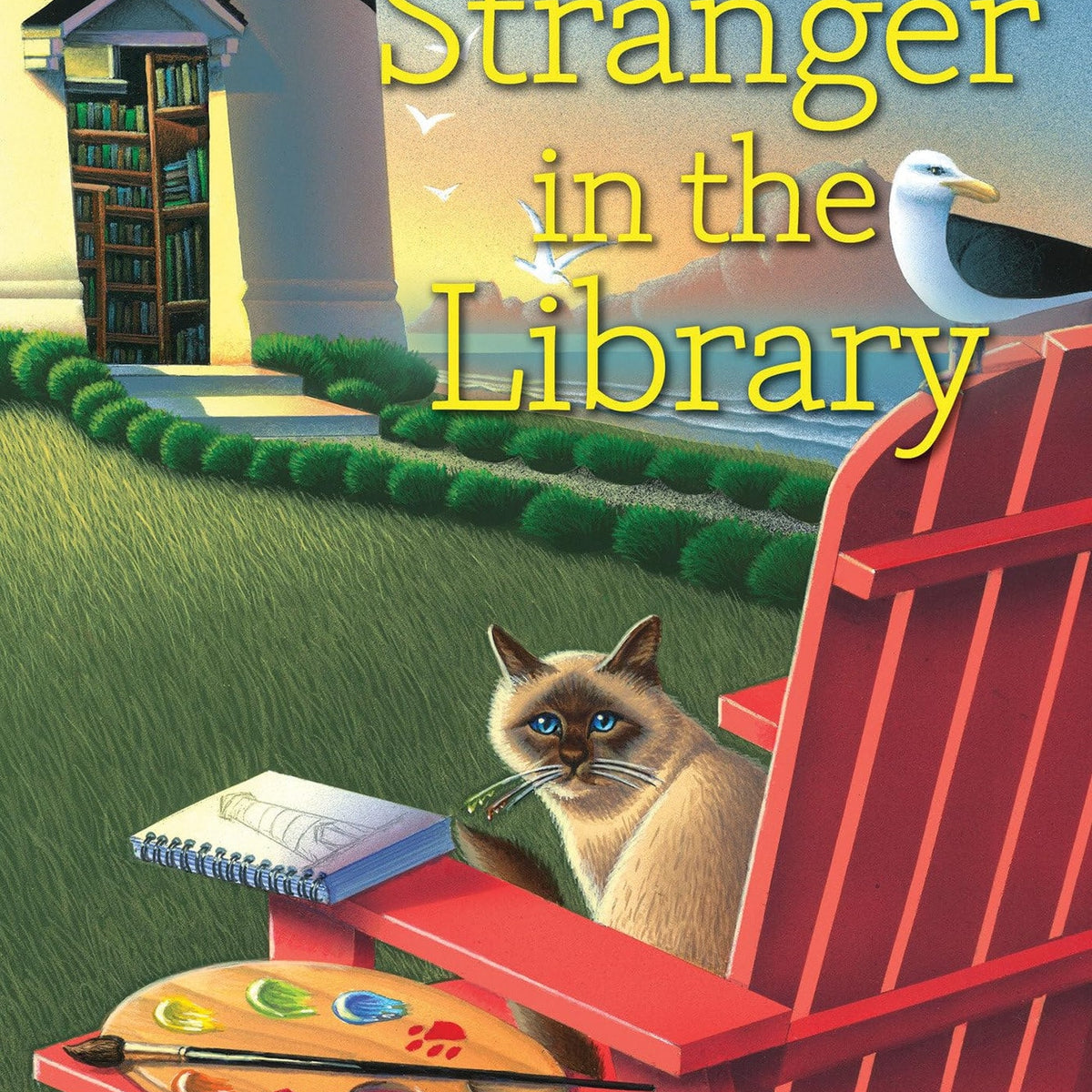 The Stranger in the Library by Eva Gates – Book Hero