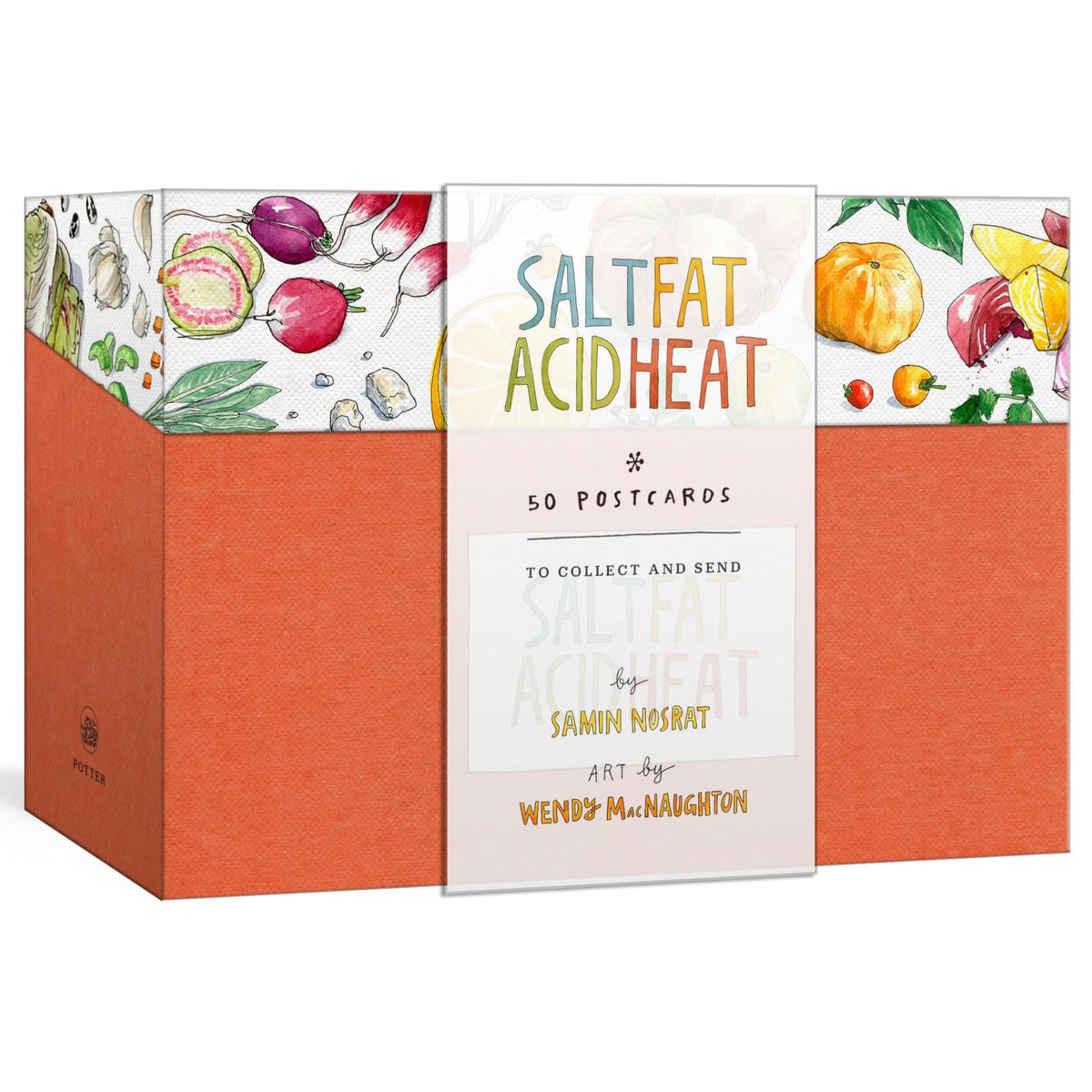 Salt, Fat, Acid, Heat Postcards by Wendy MacNaughton and Samin Nosrat ...