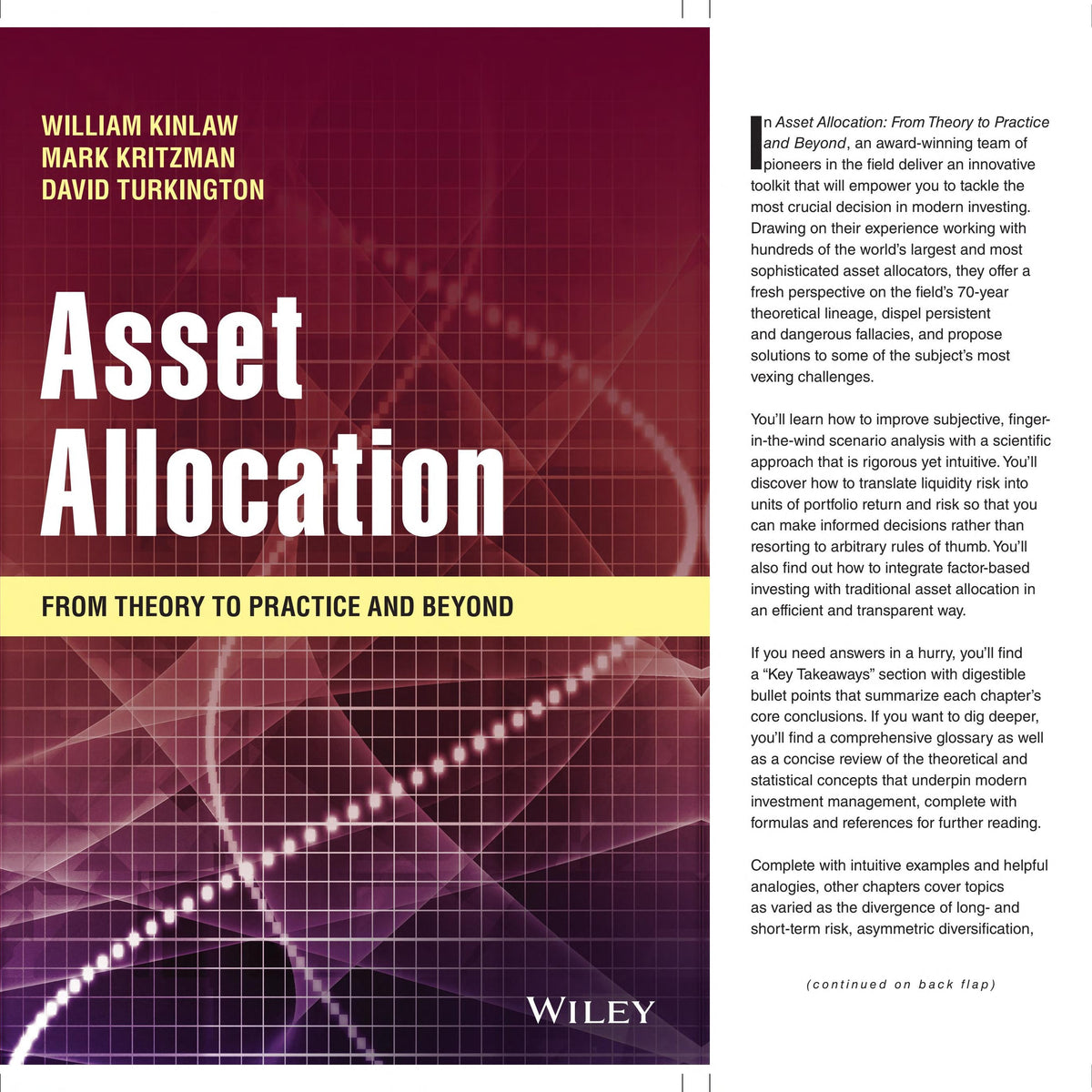 Asset Allocation by William Kinlaw, David Turkington and Mark P ...