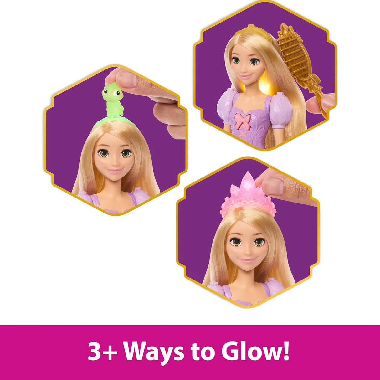 Disney Princess: Rapunzel Light-Up Hair Doll – Book Hero