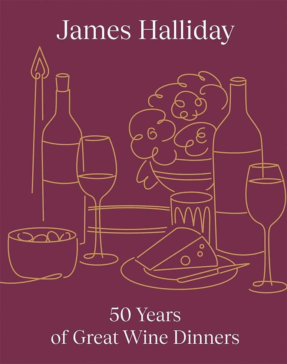 James Halliday: 50 Years of Great Wine Dinners – Book Hero