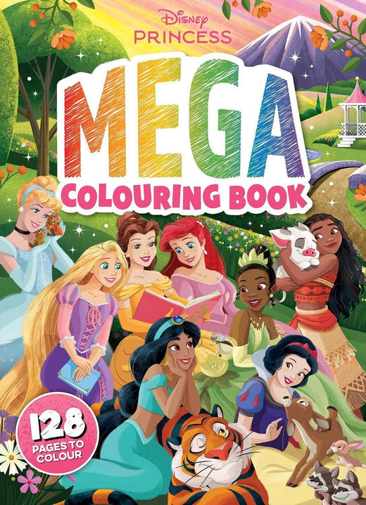 Disney Princess: Mega Colouring Book by Disney – Book Hero