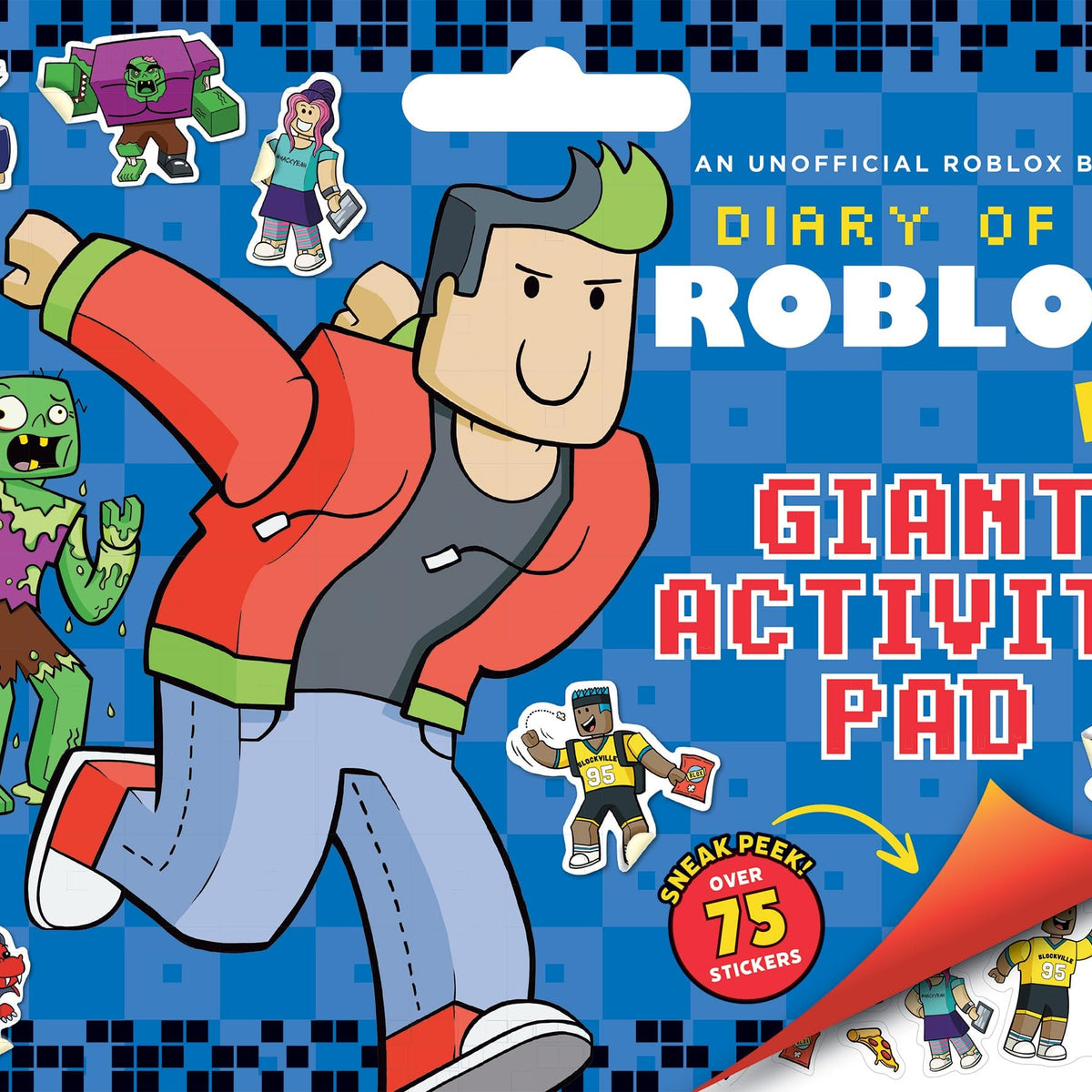 Diary of a Roblox Pro: Giant Activity Pad – Book Hero