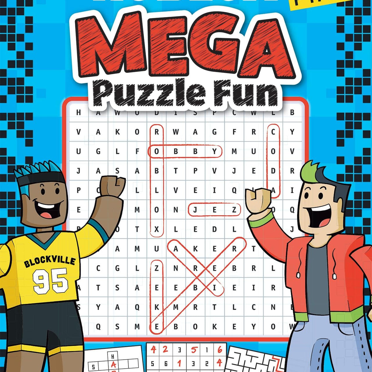 Diary of a Roblox Pro: Mega Puzzle Fun – Book Hero