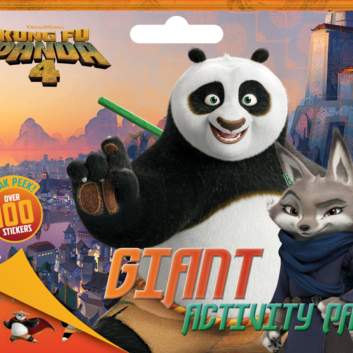 Kung Fu Panda 4: Giant Activity Pad (DreamWorks) – Book Hero