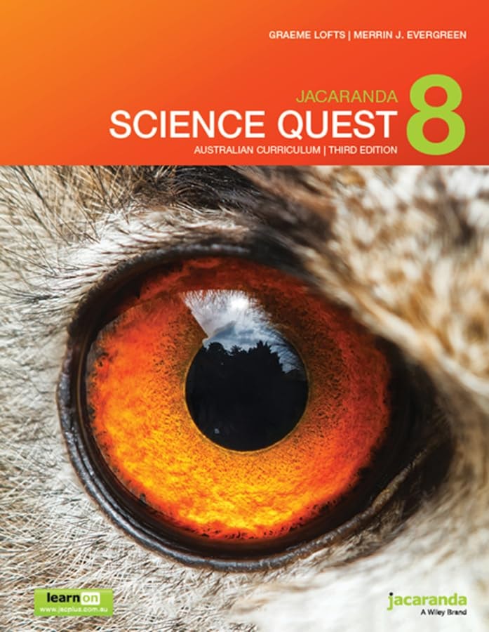 Jacaranda Science Quest 8 3e Australian curriculum learnON & print by ...