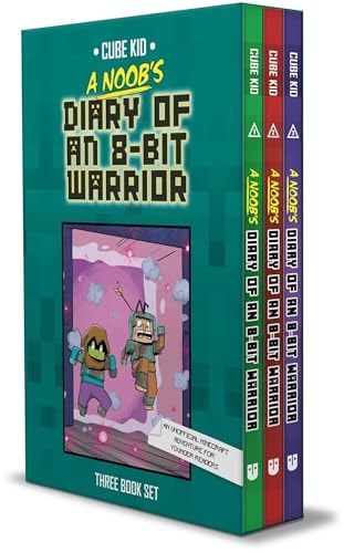 A Noob's Diary of an 8-Bit Warrior Box Set by Cube Kid – Book Hero