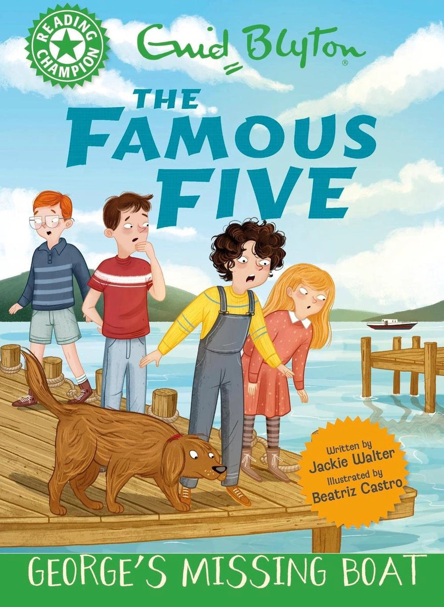 Reading Champion: The Famous Five: George's Missing Boat by Jackie ...