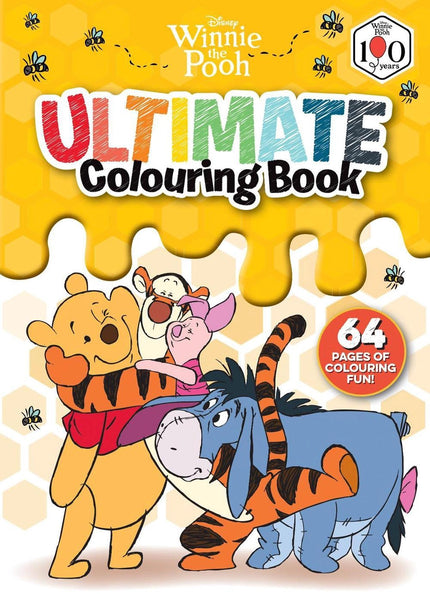 Winnie The Pooh 100th Anniversary: Ultimate Colouring Book (Disney) by ...
