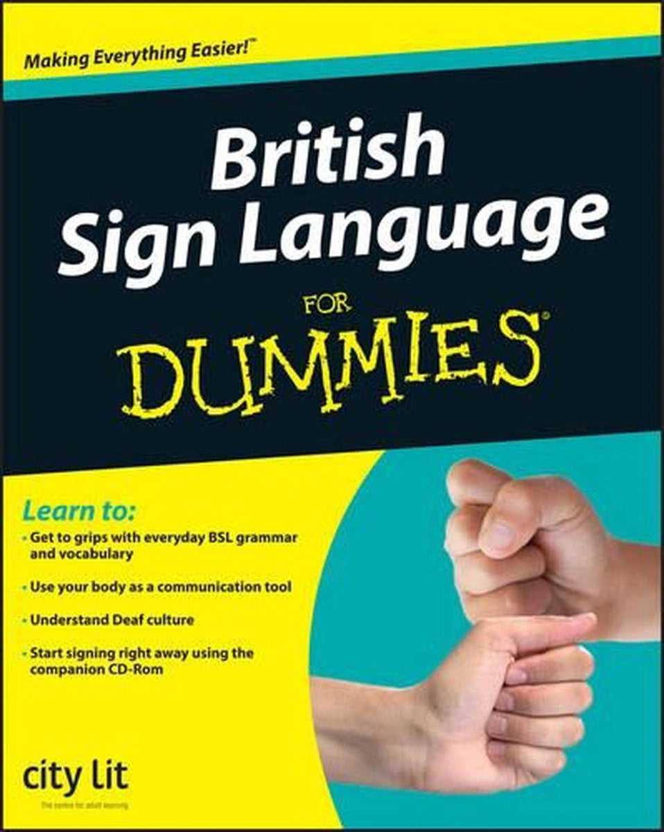 British Sign Language For Dummies by City Lit – Book Hero