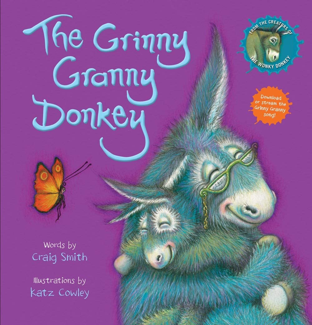 The Grinny Granny Donkey by Craig Smith and Katz Cowley – Book Hero