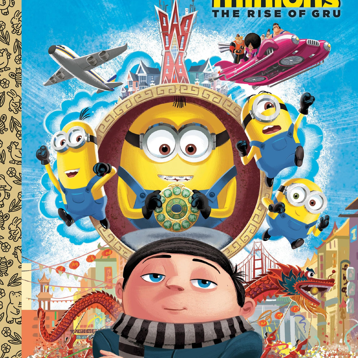 Minions: The Rise of Gru Little Golden Book by David Lewman and Alan ...