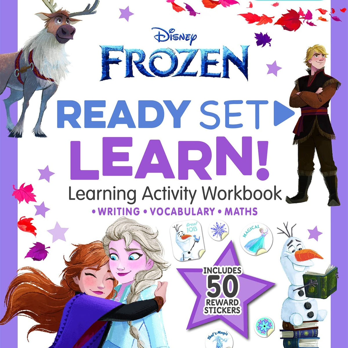 Frozen: Ready Set Learn! Learning Activity Workbook (Disney: Ages 5 ...