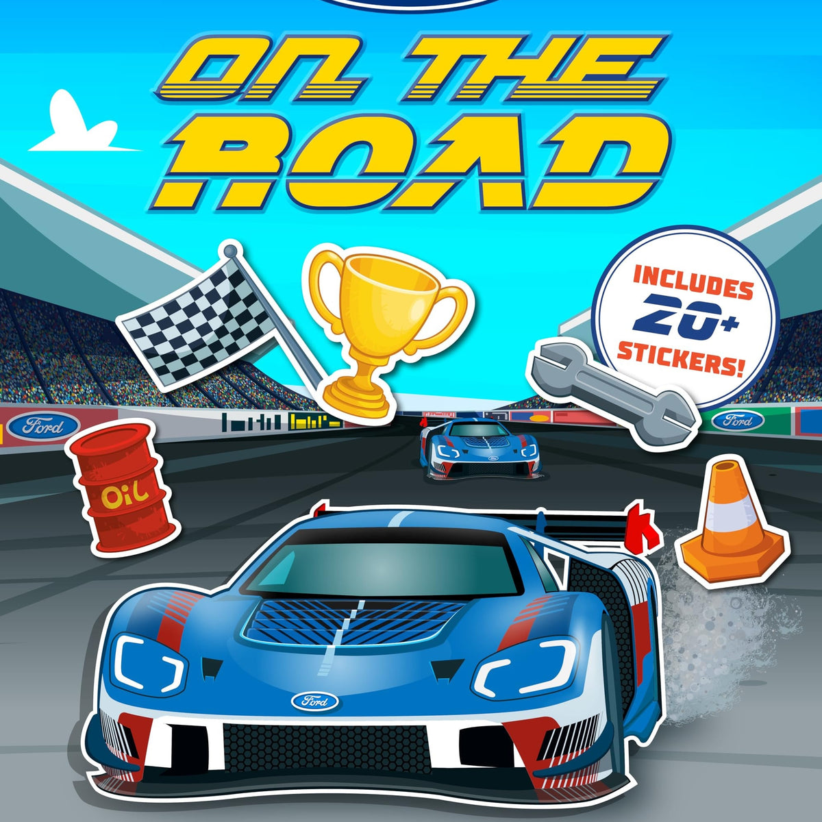 Ford: On the Road Sticker & Activity Book by Eric Geron – Book Hero