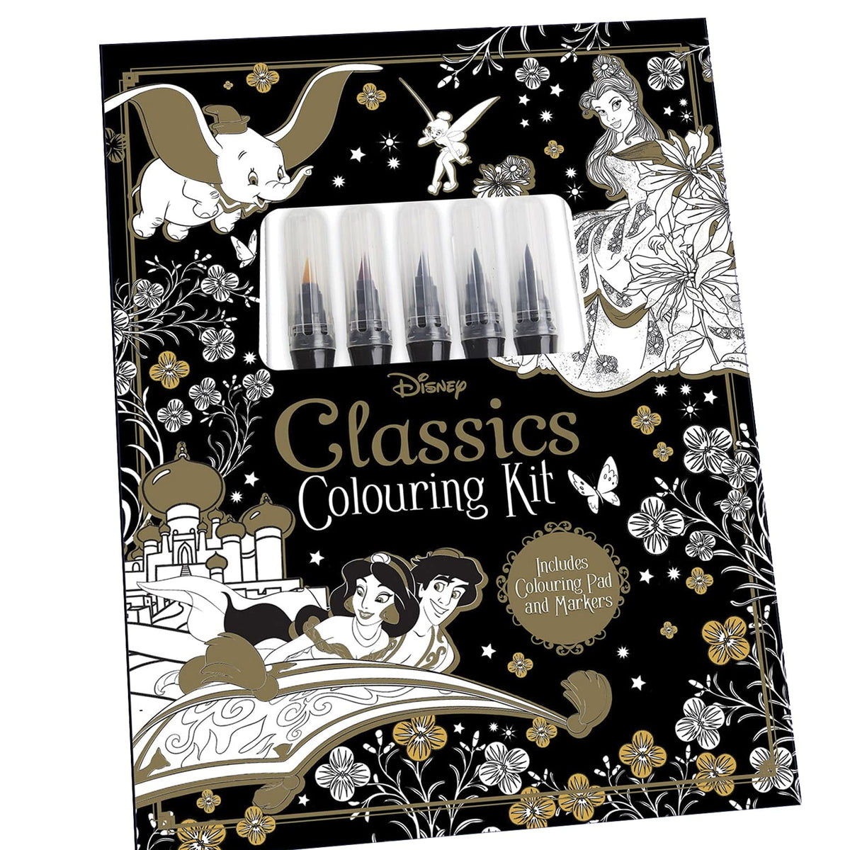 Disney Classics: Adult Colouring Kit – Book Hero