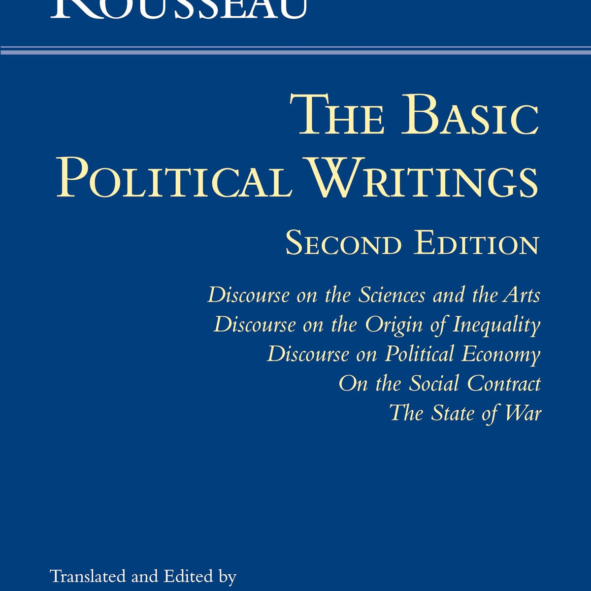 Rousseau: The Basic Political Writings by Jean-Jacques Rousseau – Book Hero