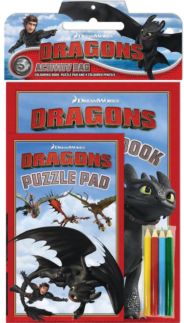 Dragons: Activity Bag (DreamWorks) – Book Hero