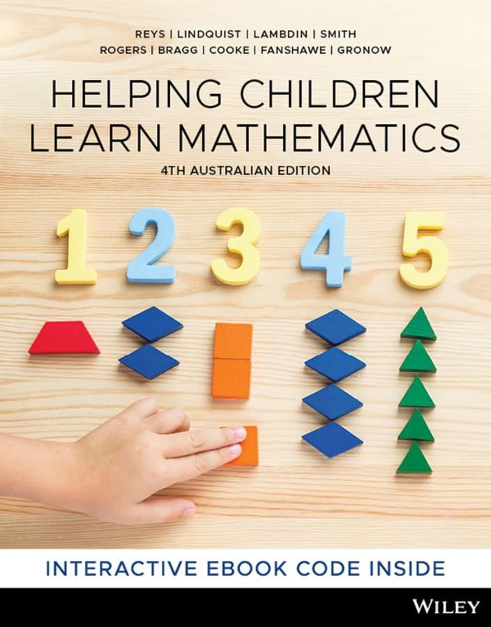 Helping Children Learn Mathematics, 4th Australian Edition by Robert ...