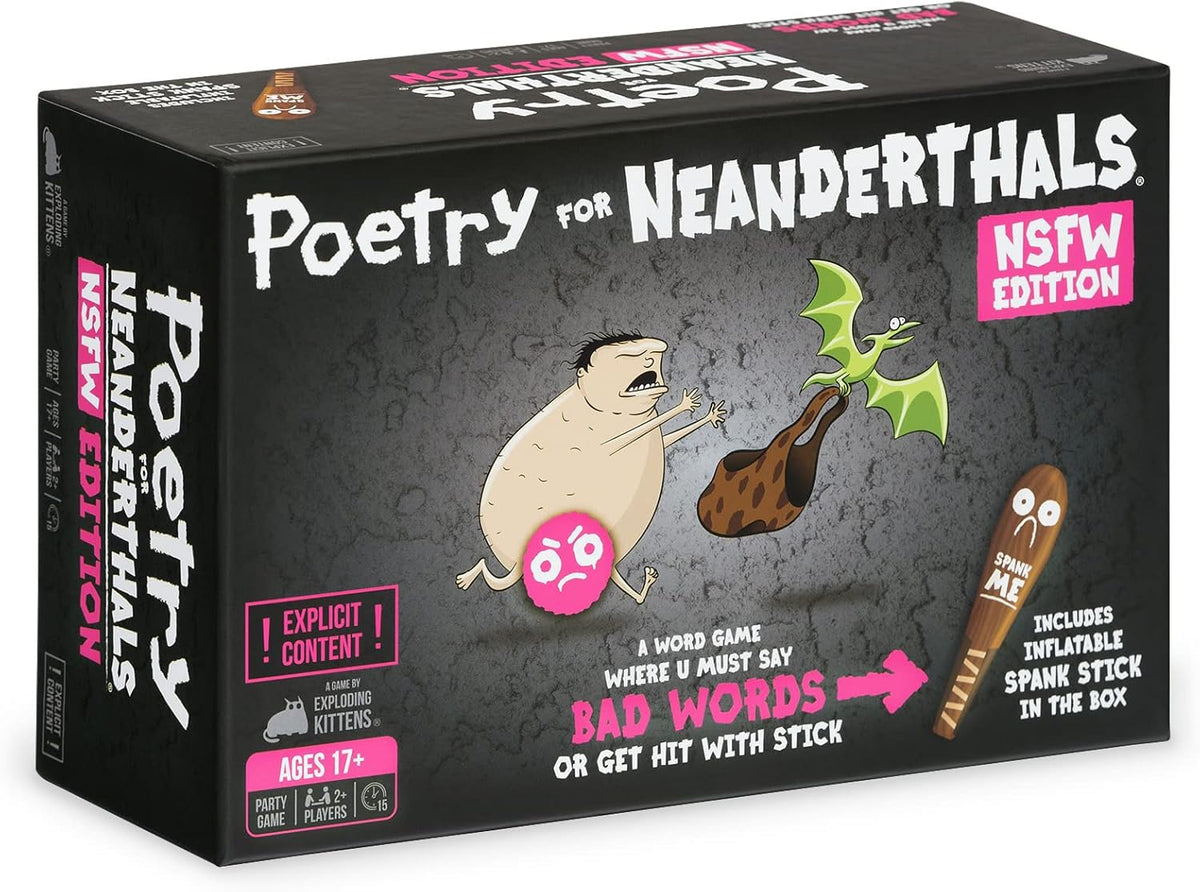 Poetry for Neanderthals NSFW (By Exploding Kittens) – Book Hero