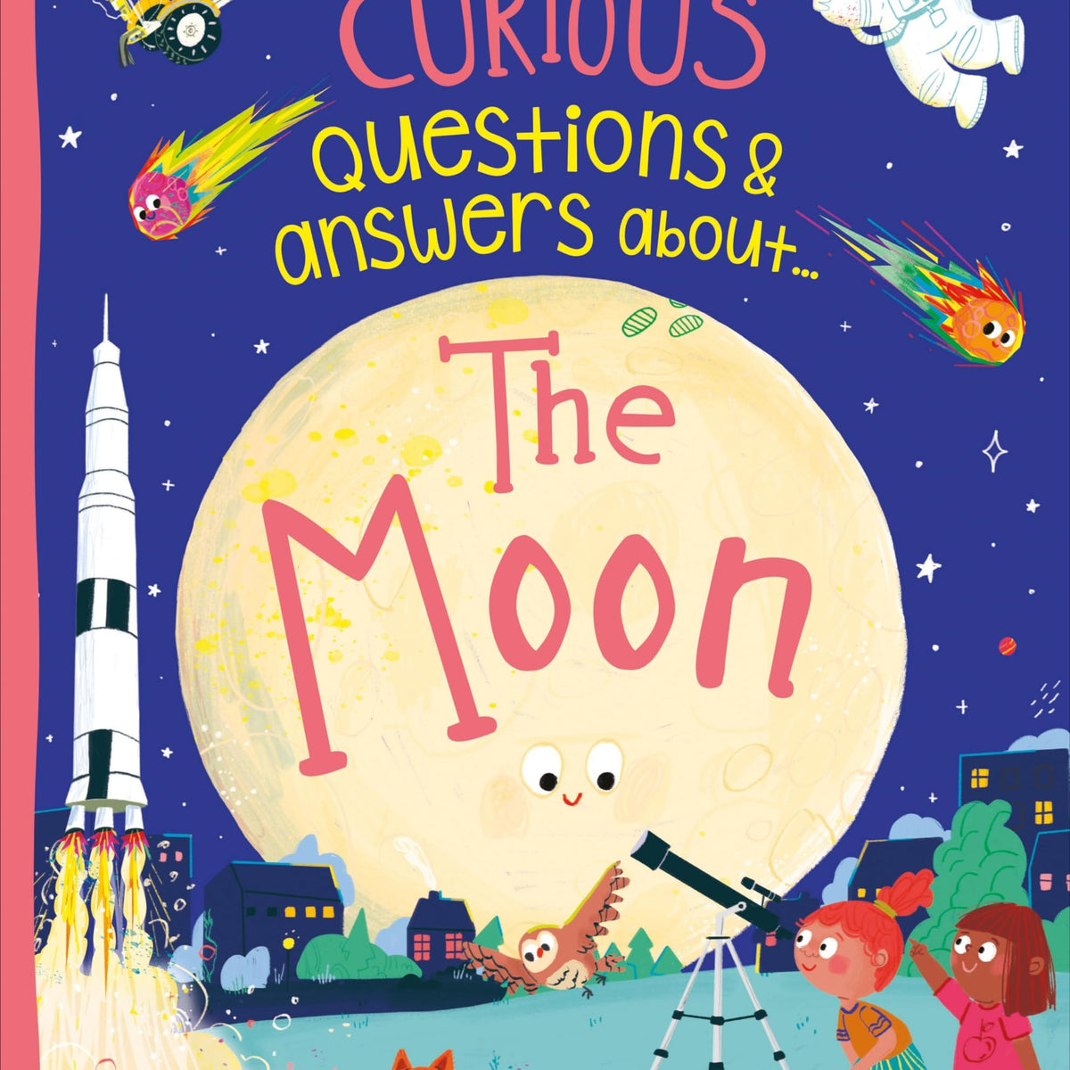 Curious Questions & Answers about The Moon by Anne Rooney – Book Hero
