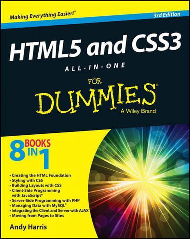 HTML5 and CSS3 All-in-One For Dummies by Andy Harris – Book Hero