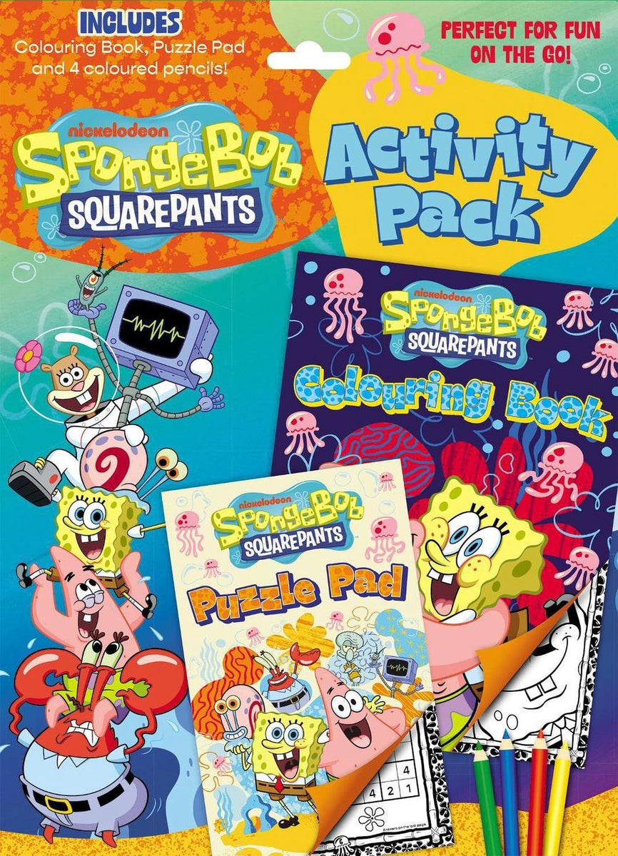 SpongeBob: Activity Pack (Nickelodeon) – Book Hero