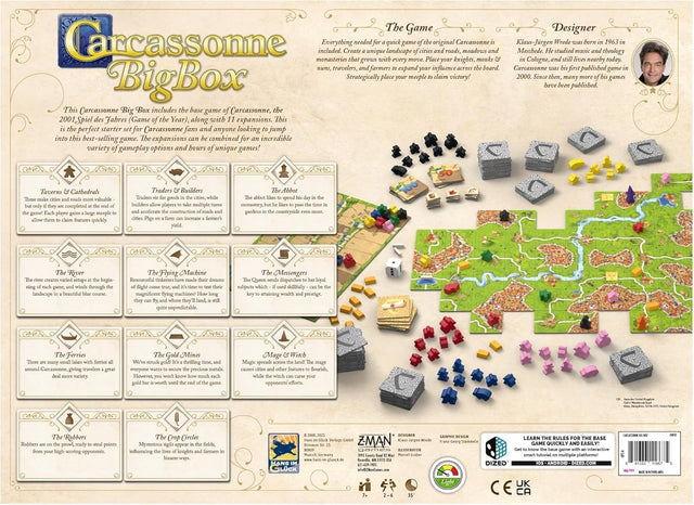 Carcassonne Big Box – Book Hero