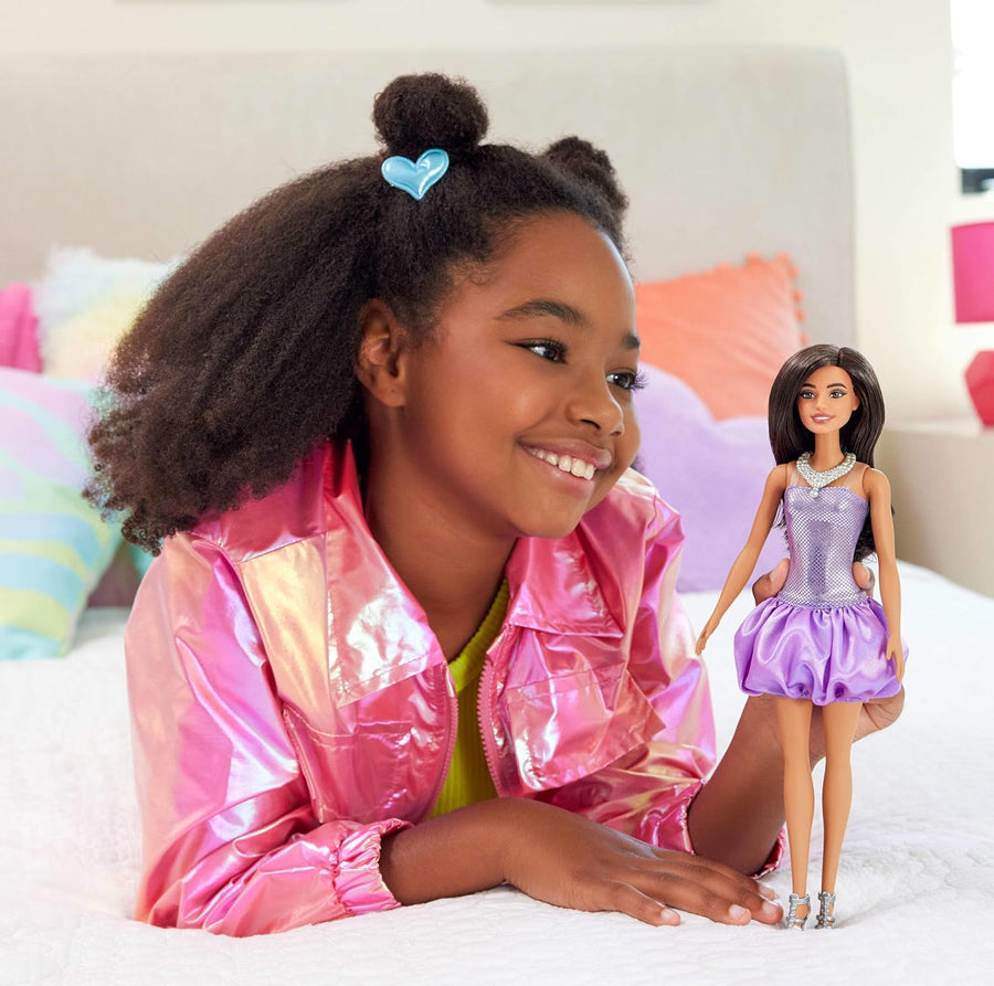 Barbie: Fashion Doll - Purple Dress – Book Hero