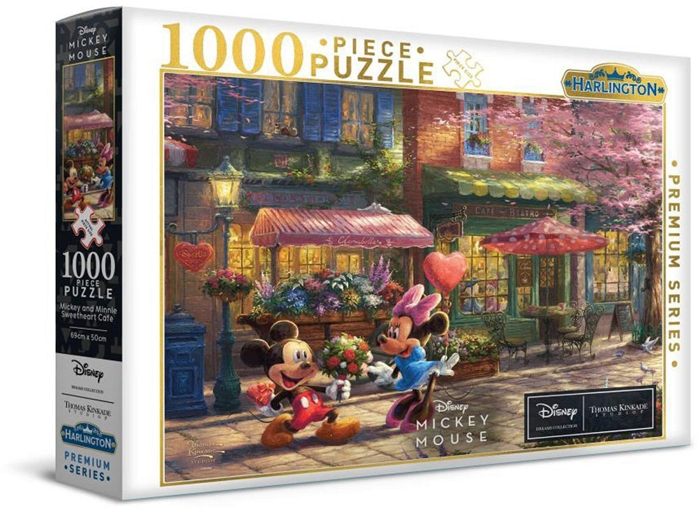 Harlington Thomas Kinkade PQ - Disney - Mickey and Minnie Sweetheart C ...