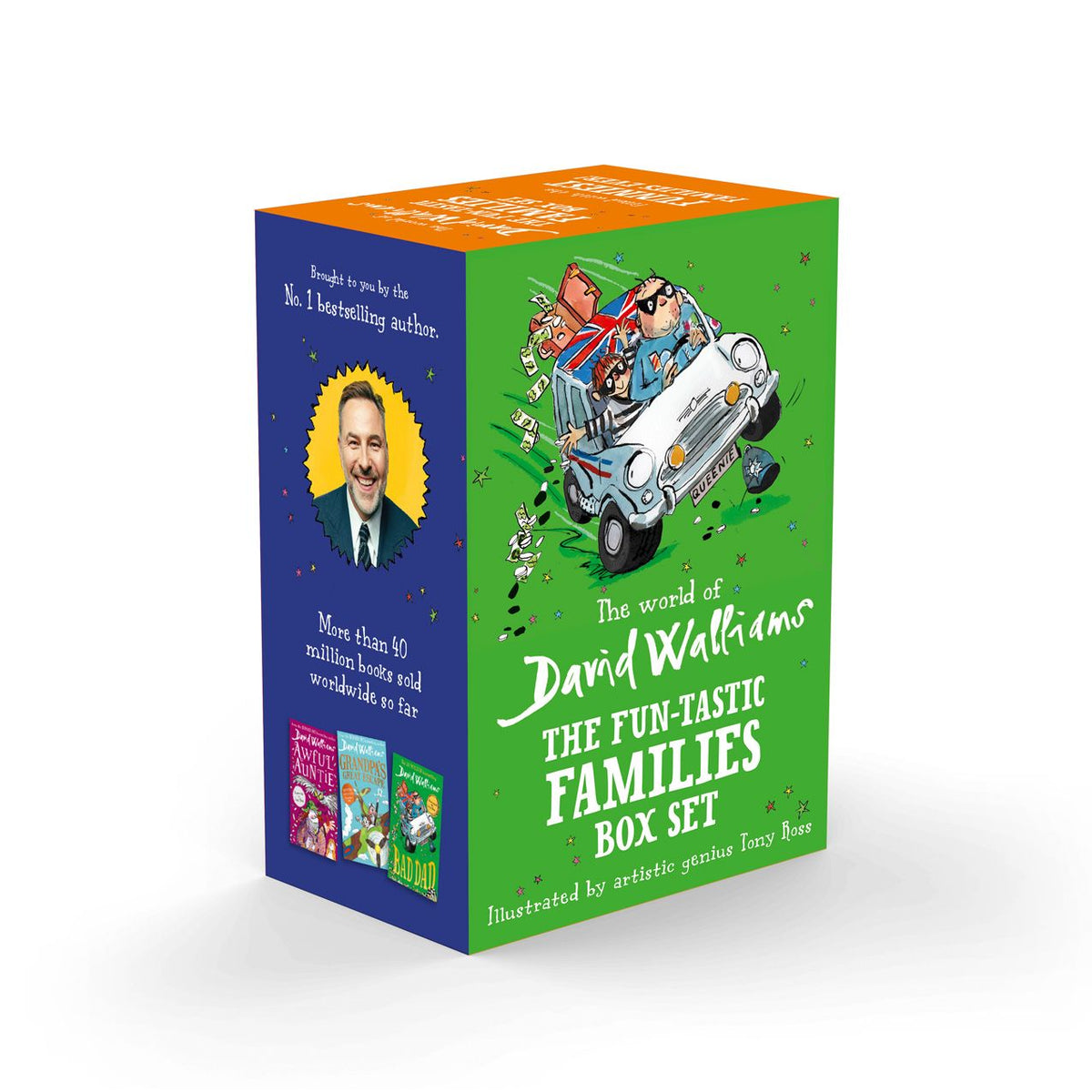 The World of David Walliams: Fun-Tastic Families Box Set by David ...